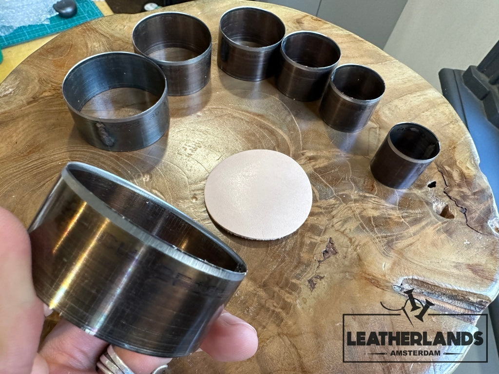 Circle Punching Blade Set of 7/ Circle Holpijp (SKU070) – Leatherlands